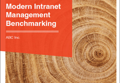 Sample Benchmarking Reports - Digital Workplace Group